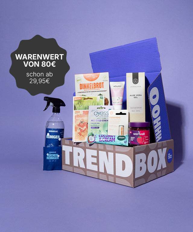 Trendbox bestellen - Deine Box für nachhaltige Trendprodukte